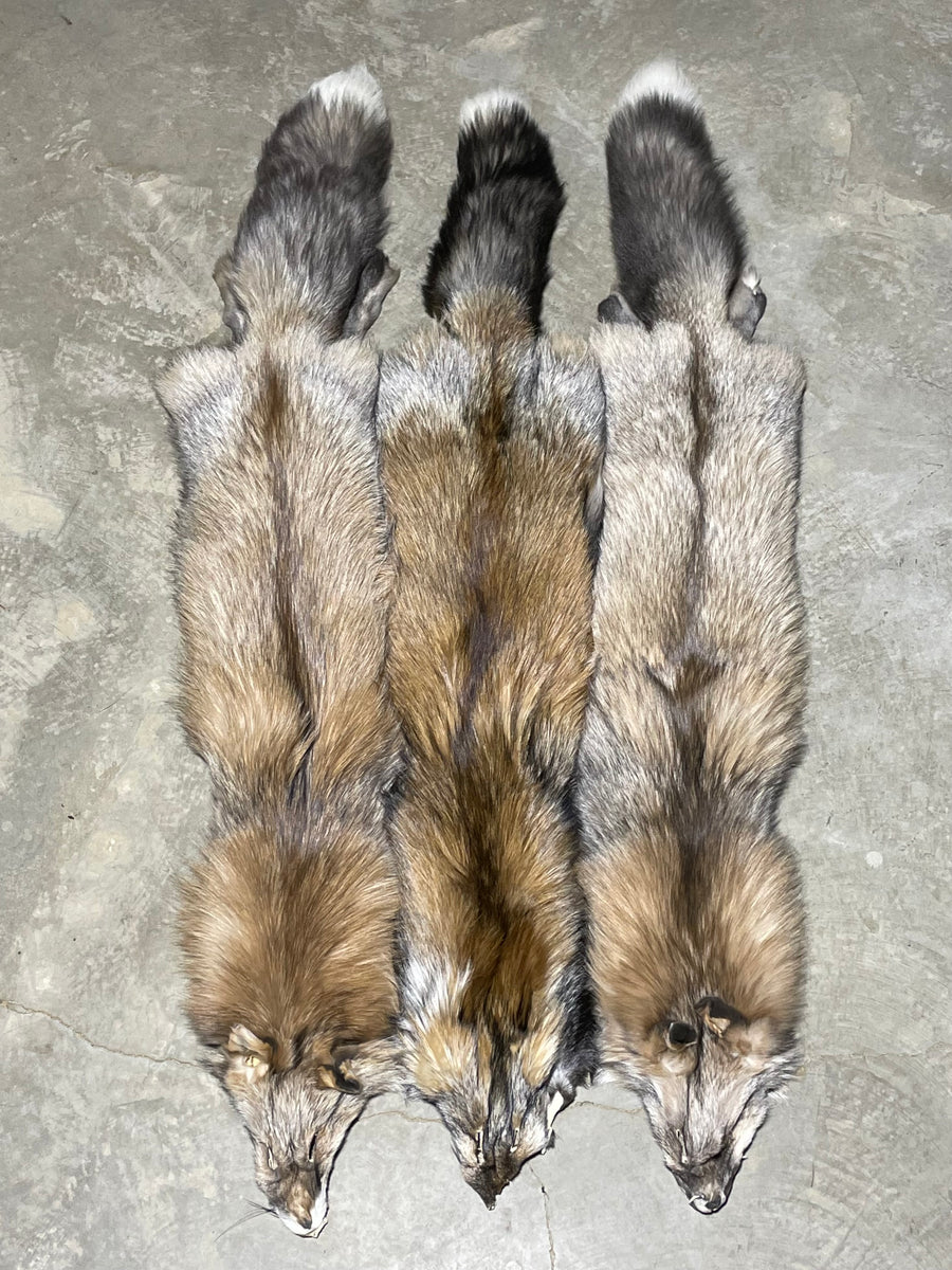 CROSS FOX PELTS (RANCH) – Western Fur Shop